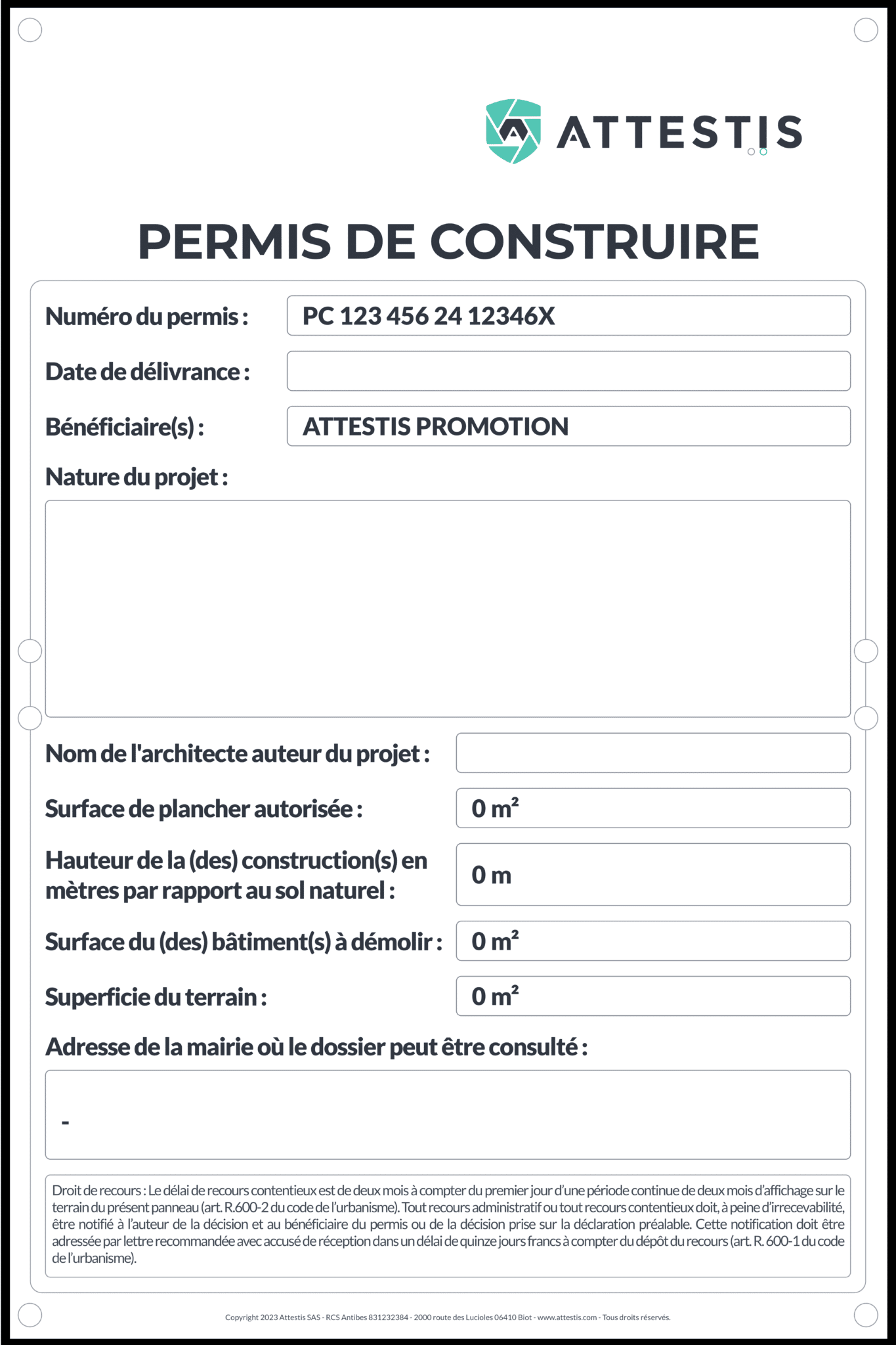 Architecte Obligatoire Pour Permis De Construire